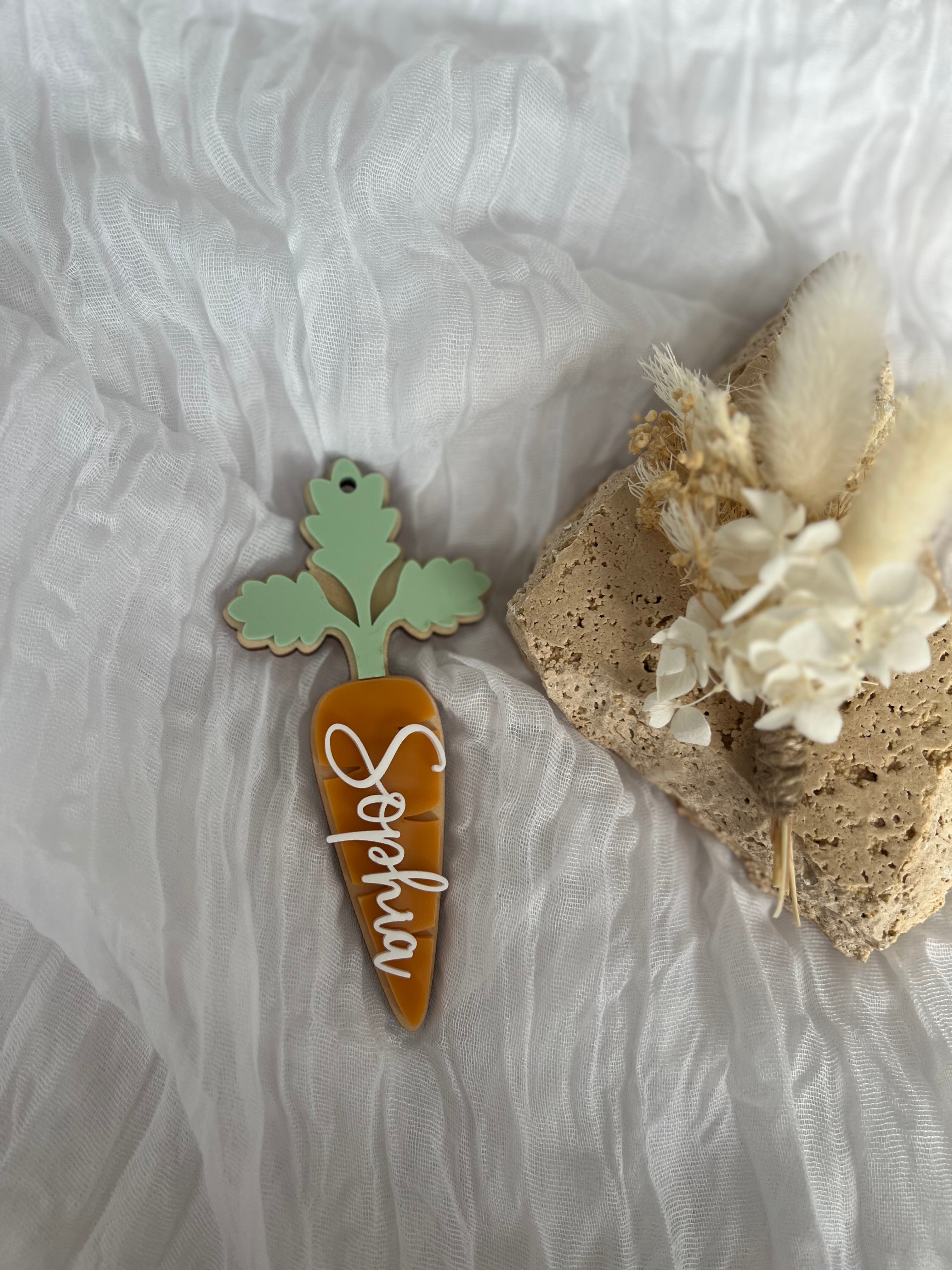 Carrot Name Tag – JamilaDesigns